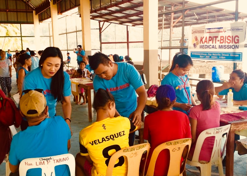 Kapit-Bisig offers free health service to community affected by Taal ...